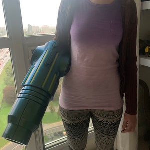 Metroid Samus Arm Cannon Life Size Prop Replica With Lights & Sounds ...