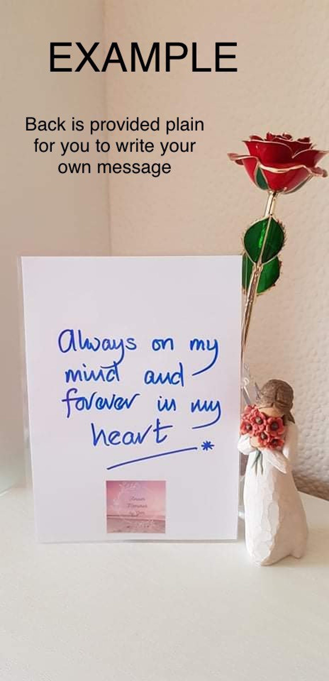 One Year Death Anniversary Grief Keepsake Card One Year Since | Etsy UK