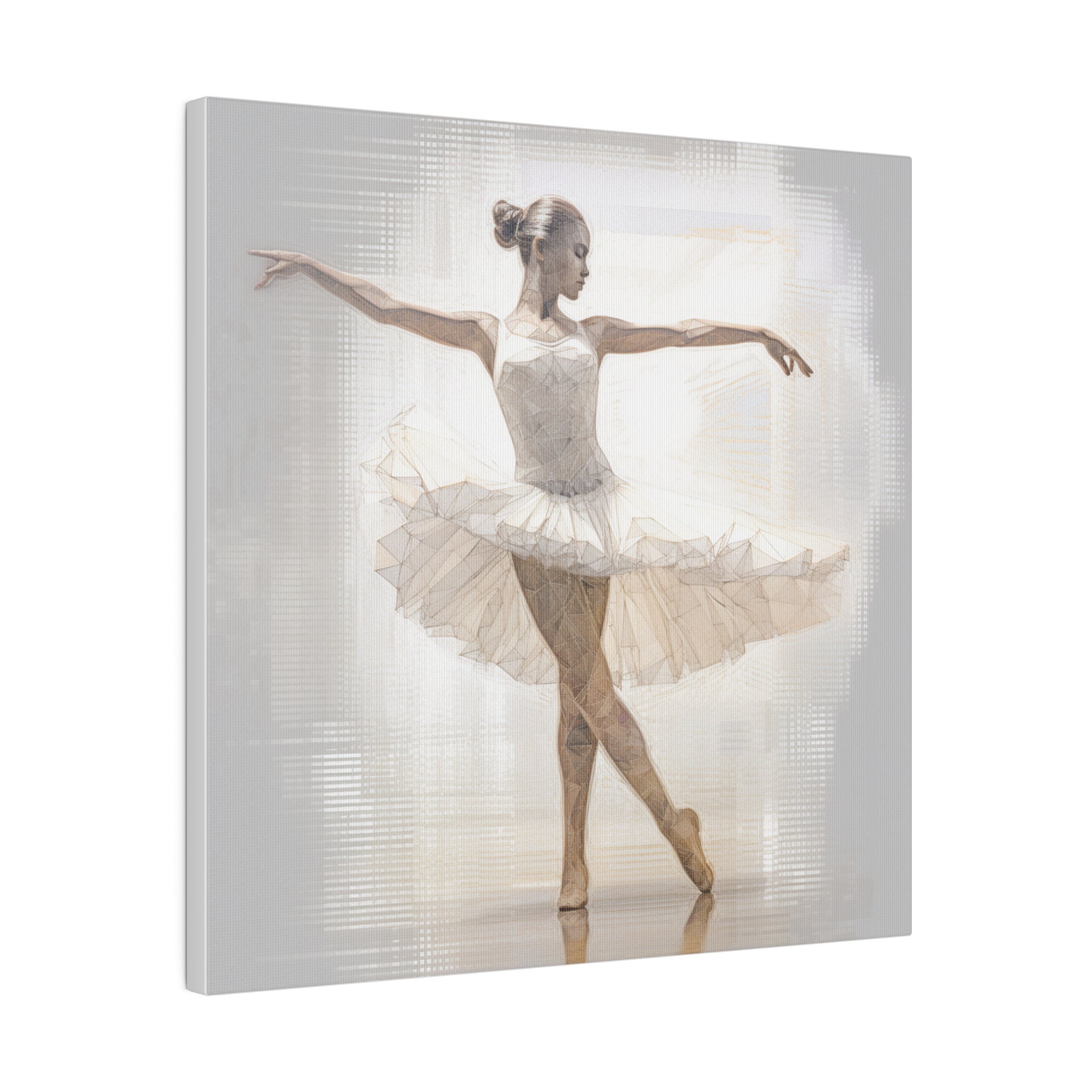Dancer Ballet Full Body Matte Canvas, Stretched, 0.75" - Etsy