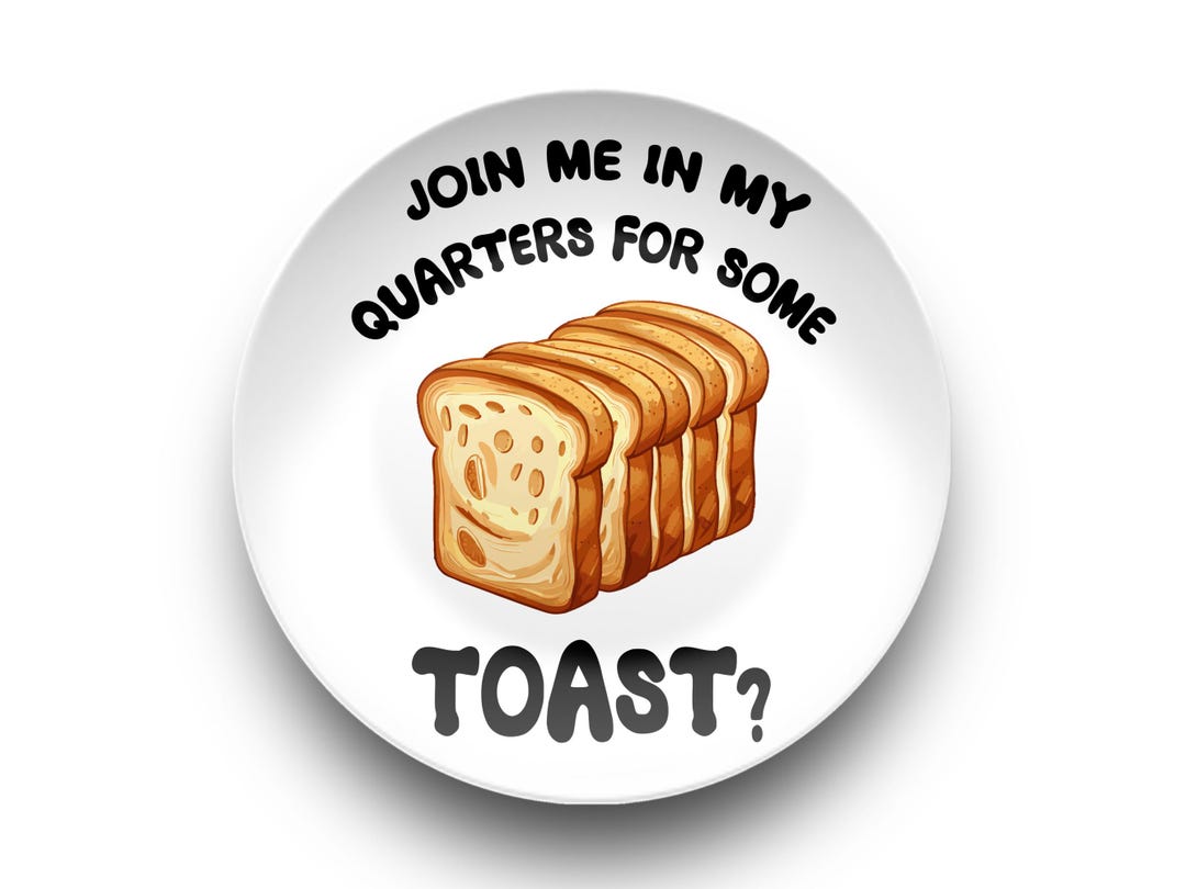 Nacho Libre Toast Plate, Fun Gag Gift - Etsy