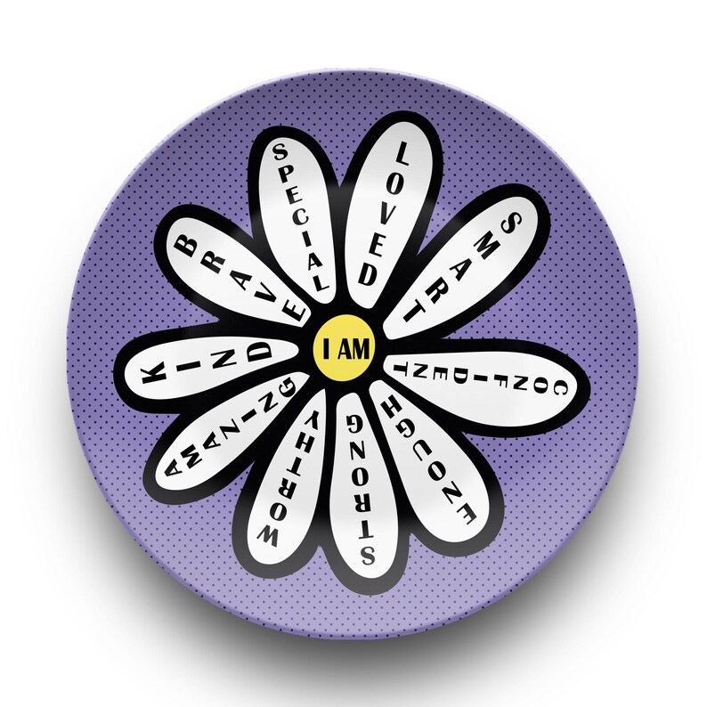 Affirmations Daisy Plate, Daily Affirmations, Positive Affirmations ...