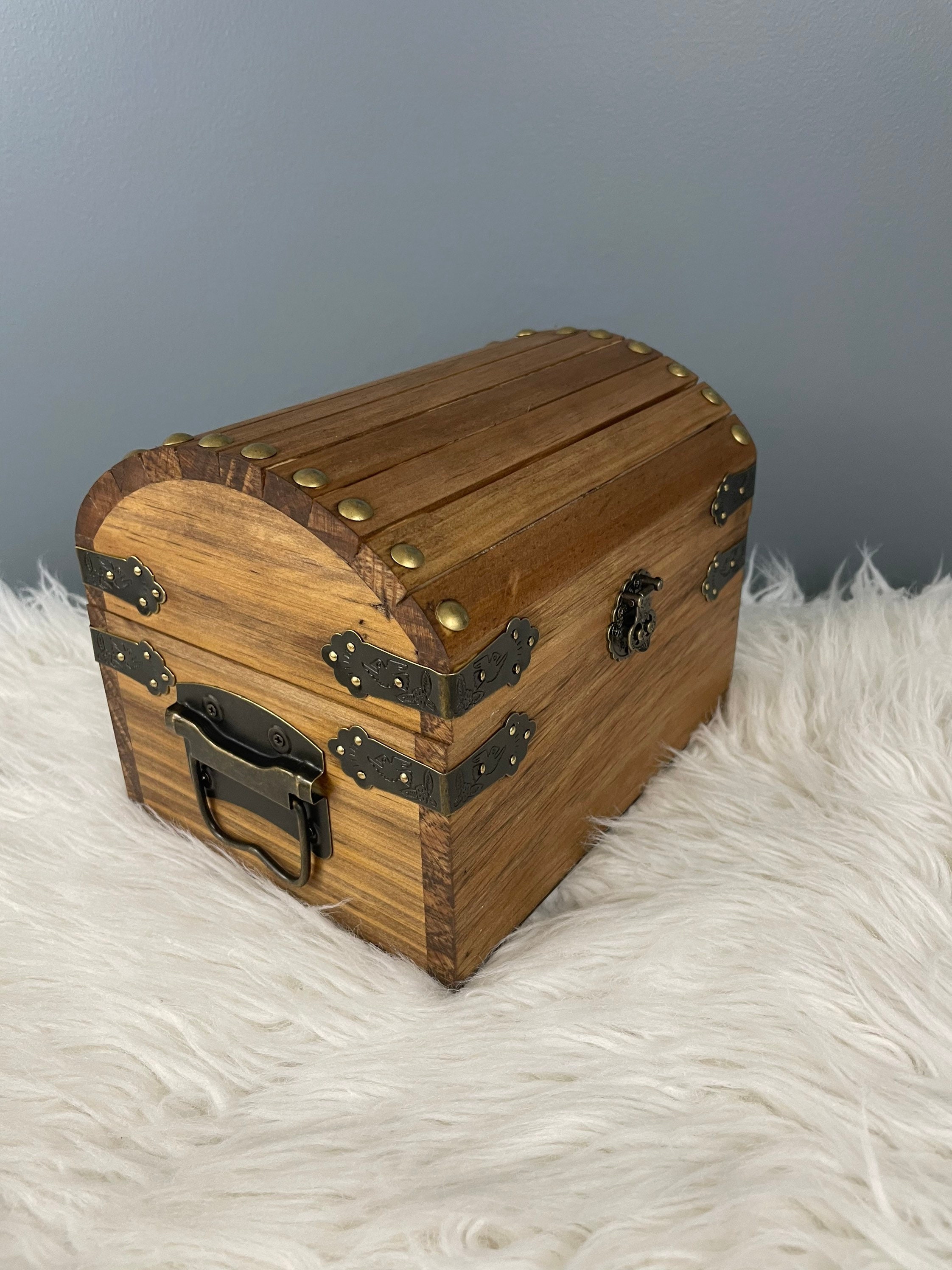 Personalized Rustic Wood Trunk Personalized Wood Keepsake - Etsy