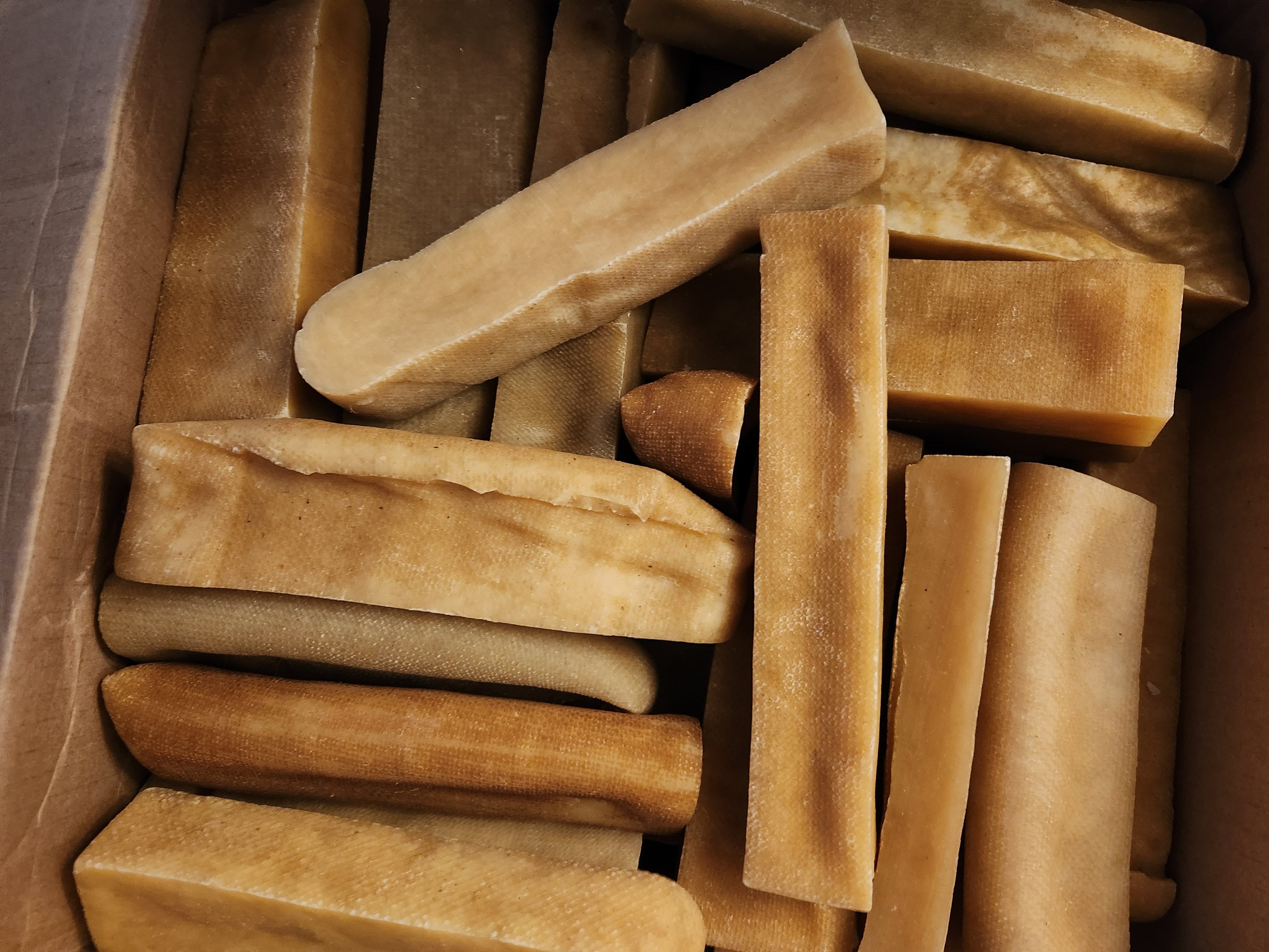 3 X-large Himalayan Yak Milk Bones Dog Chews for Dogs Organic, Approx ...