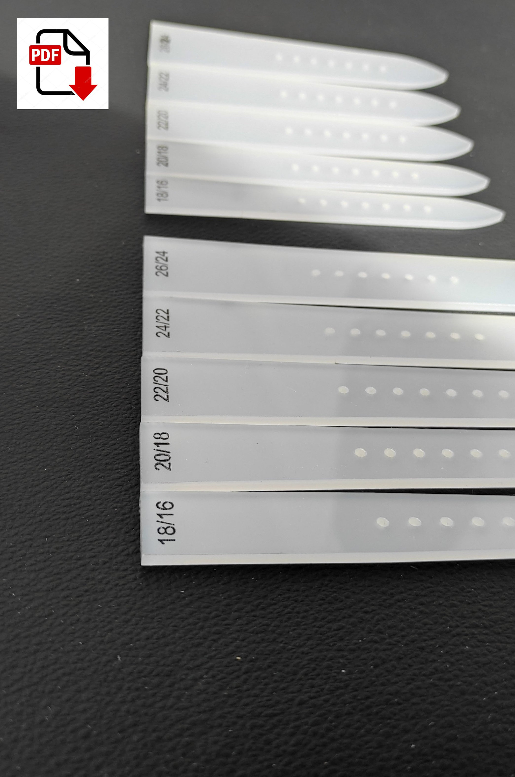 Watch Strap Template Set Pdf Template Download Do It Yourself 10pcs - Etsy