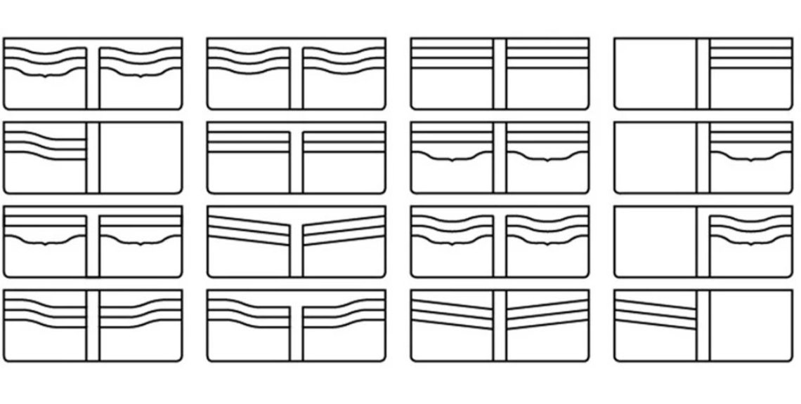Wallet Patterns, Leather Bifold Wallet Templates, 17 Piece Wallet ...