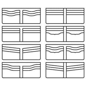 Wallet Patterns, Leather Bifold Wallet Templates, 17 Piece Wallet ...
