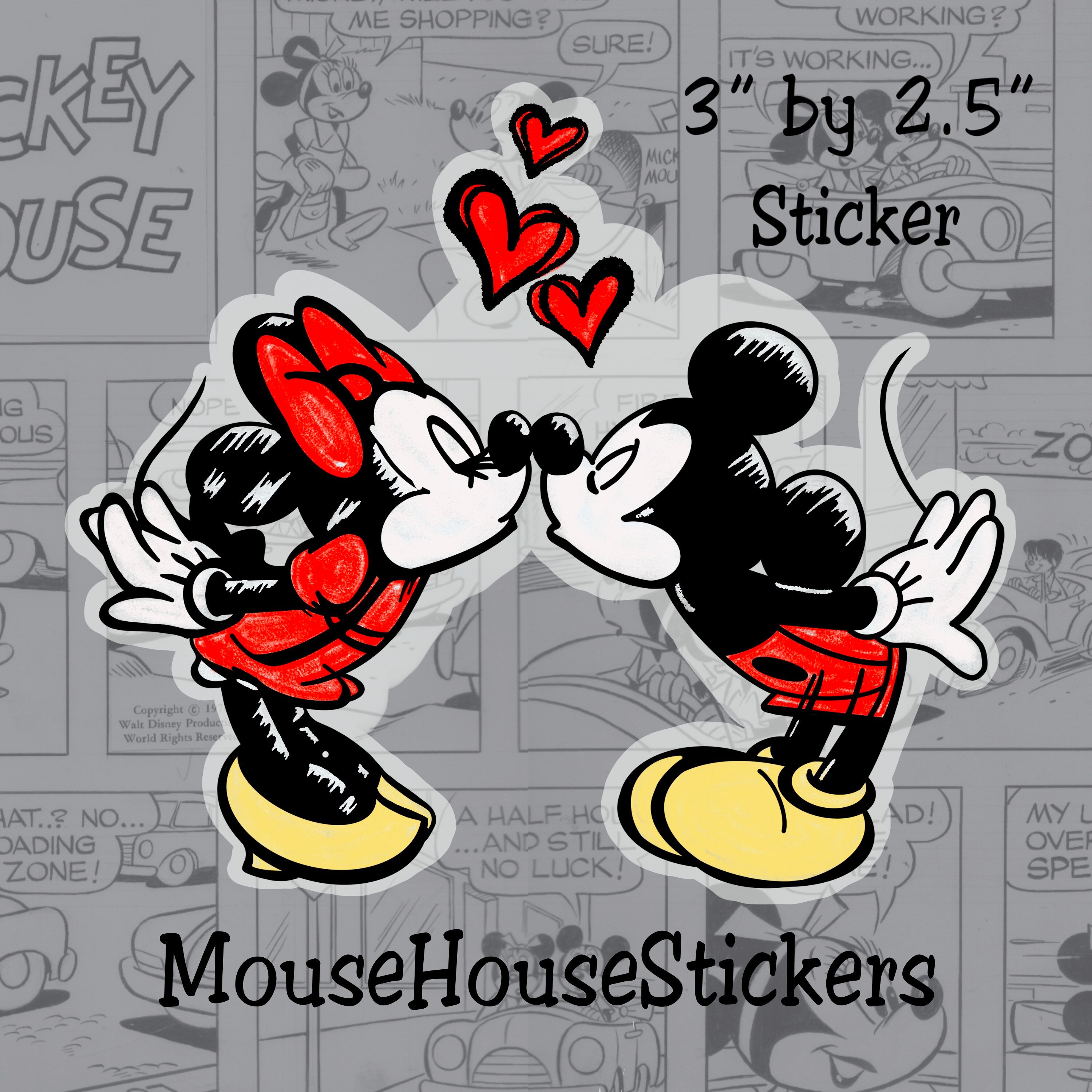 Minnie Mouse And Mickey Mouse Kissing Drawings