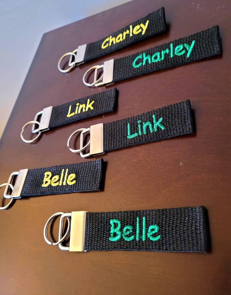 HORSE BLANKET TAG Single Sided Large Custom Embroidered Tags - Etsy