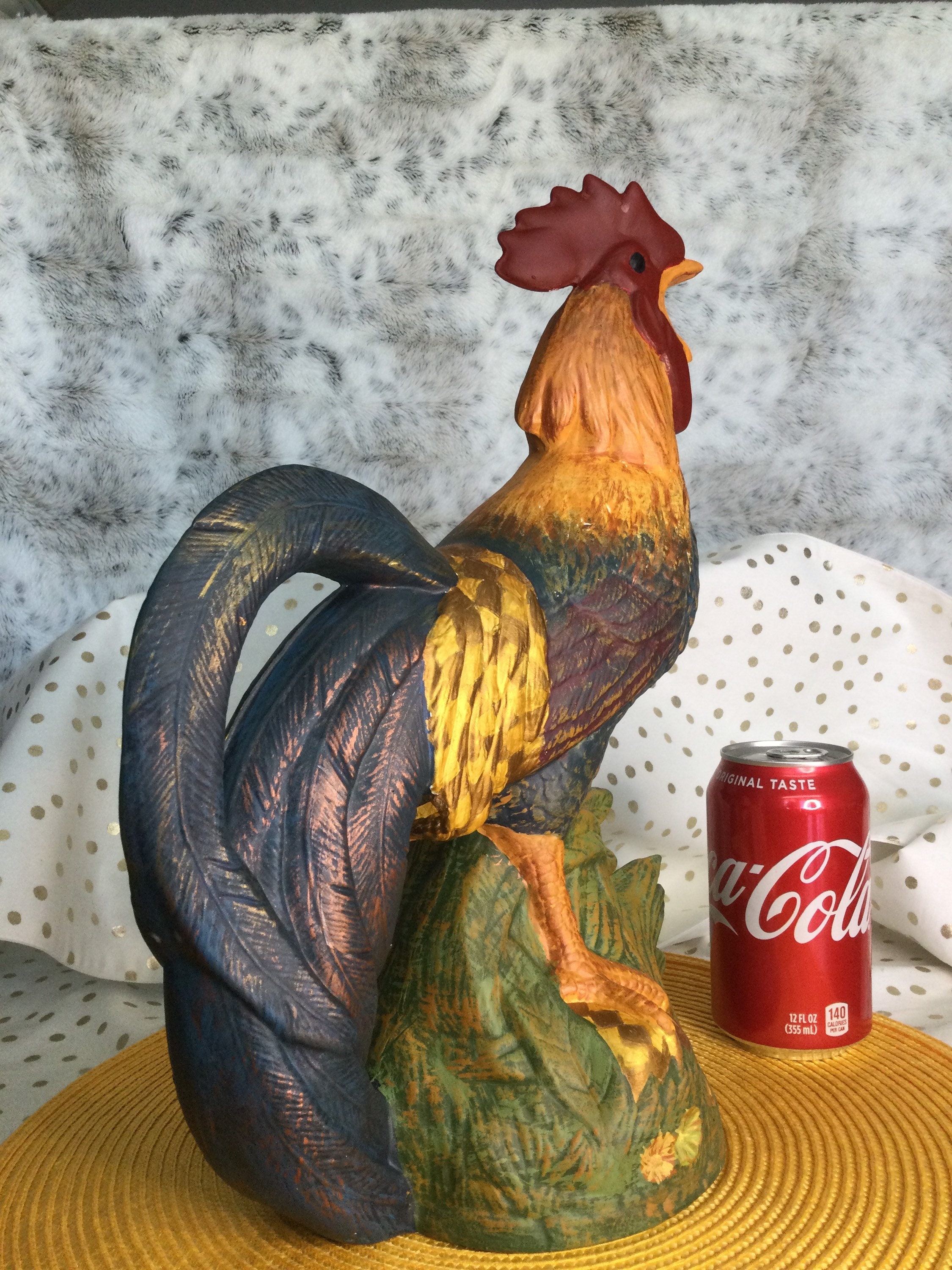 Checkered Rooster - Etsy