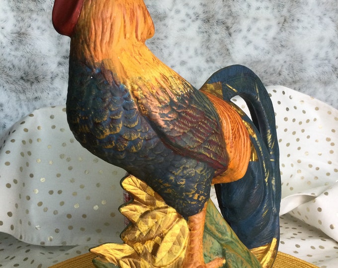 Checkered Rooster - Etsy