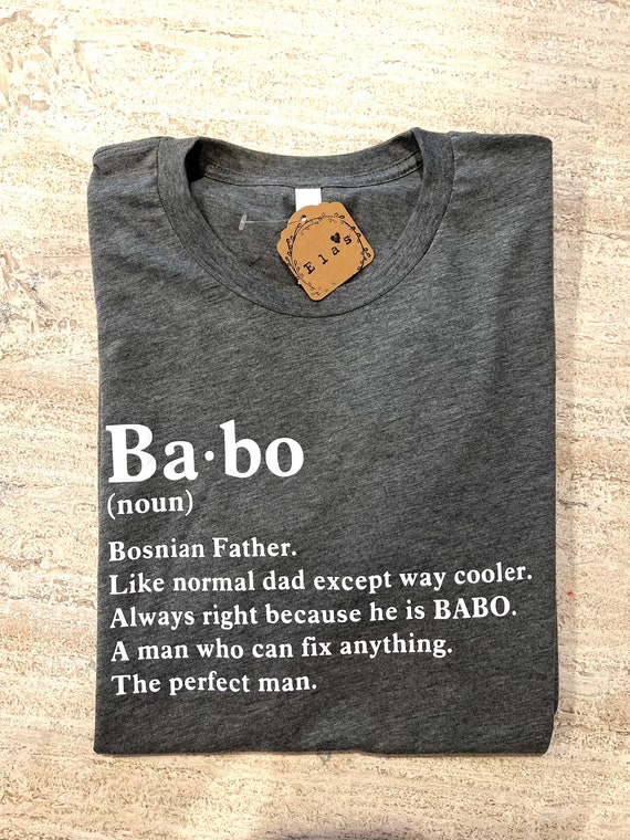 Babo bosnian Dad | Etsy