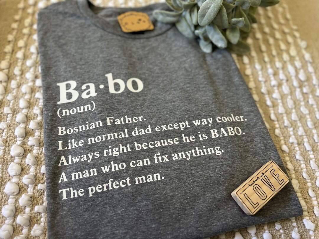 Babo (bosnian Dad) - Etsy