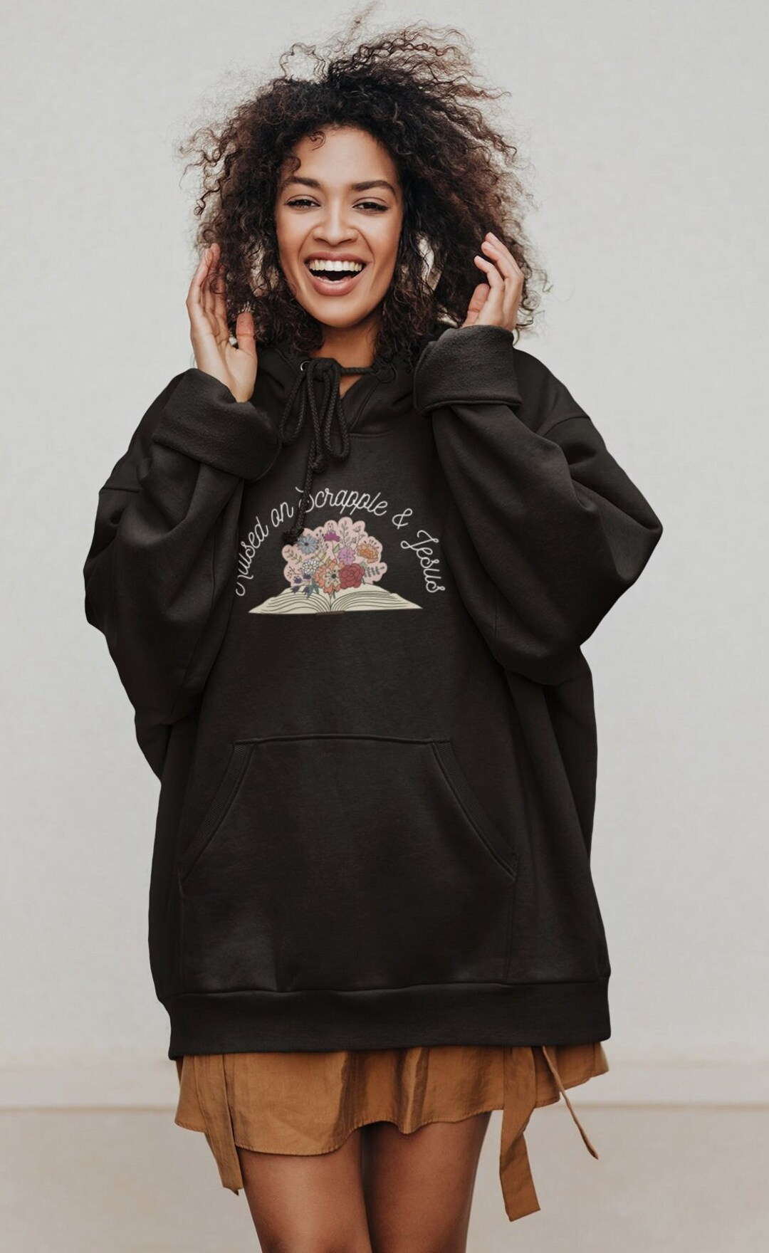 Raised on Scrapple Jesus/ Southern Food Hoodie/ GRITS Top/ Country ...