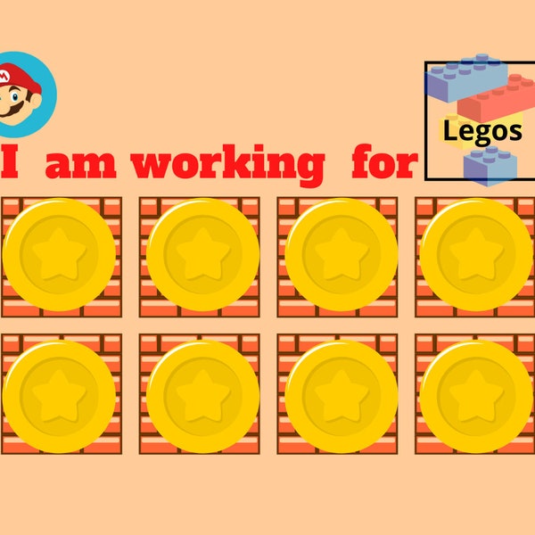 Super Mario Token - Etsy UK