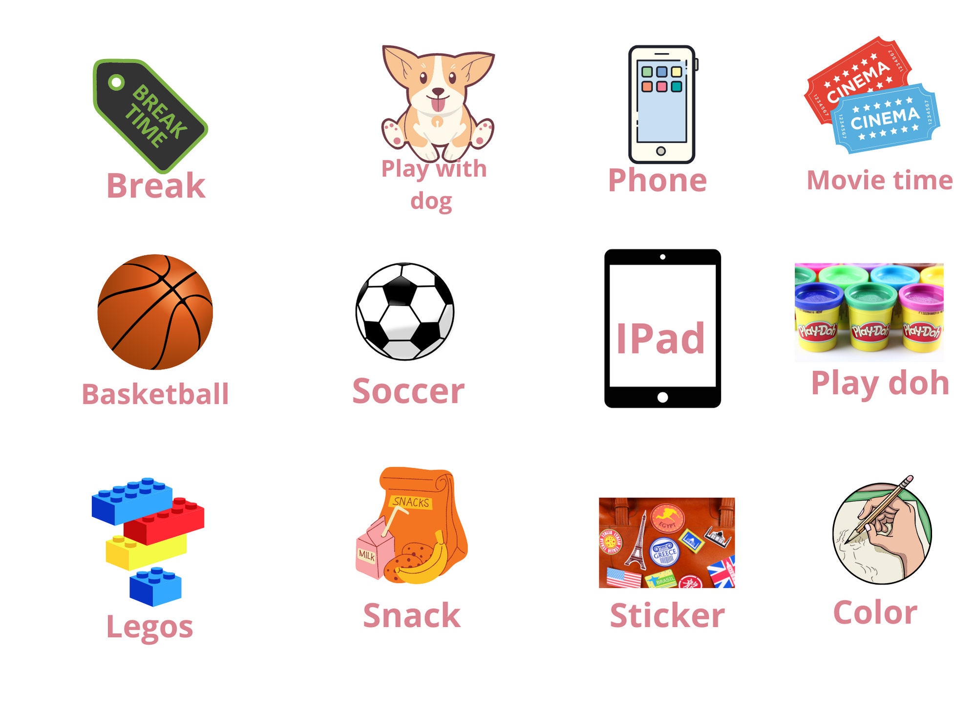 Cartoon Token Board - Etsy