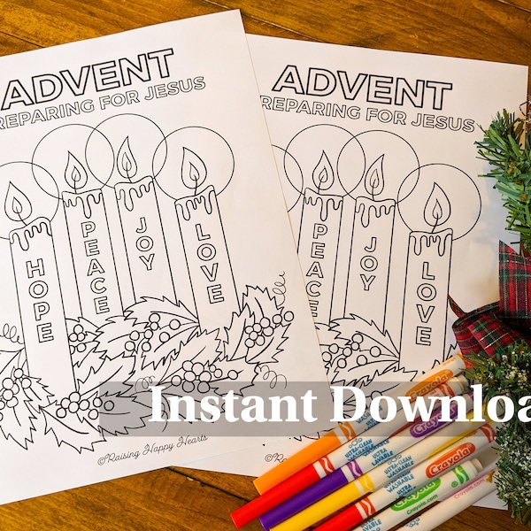 Advent Wreath - Etsy