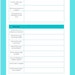 Foster Dog Report Card - Teal - Etsy