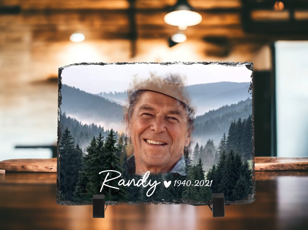 Rip ANGEL Photo Slate Quotes Memorial Day Photo Plaque in - Etsy