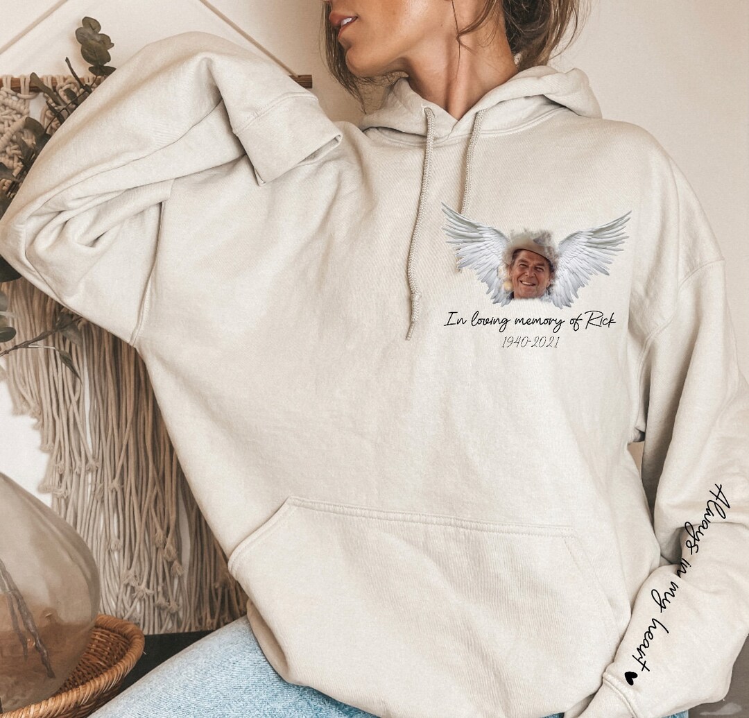 In Loving Memory of With Name Date Photo and Quote on the - Etsy Australia