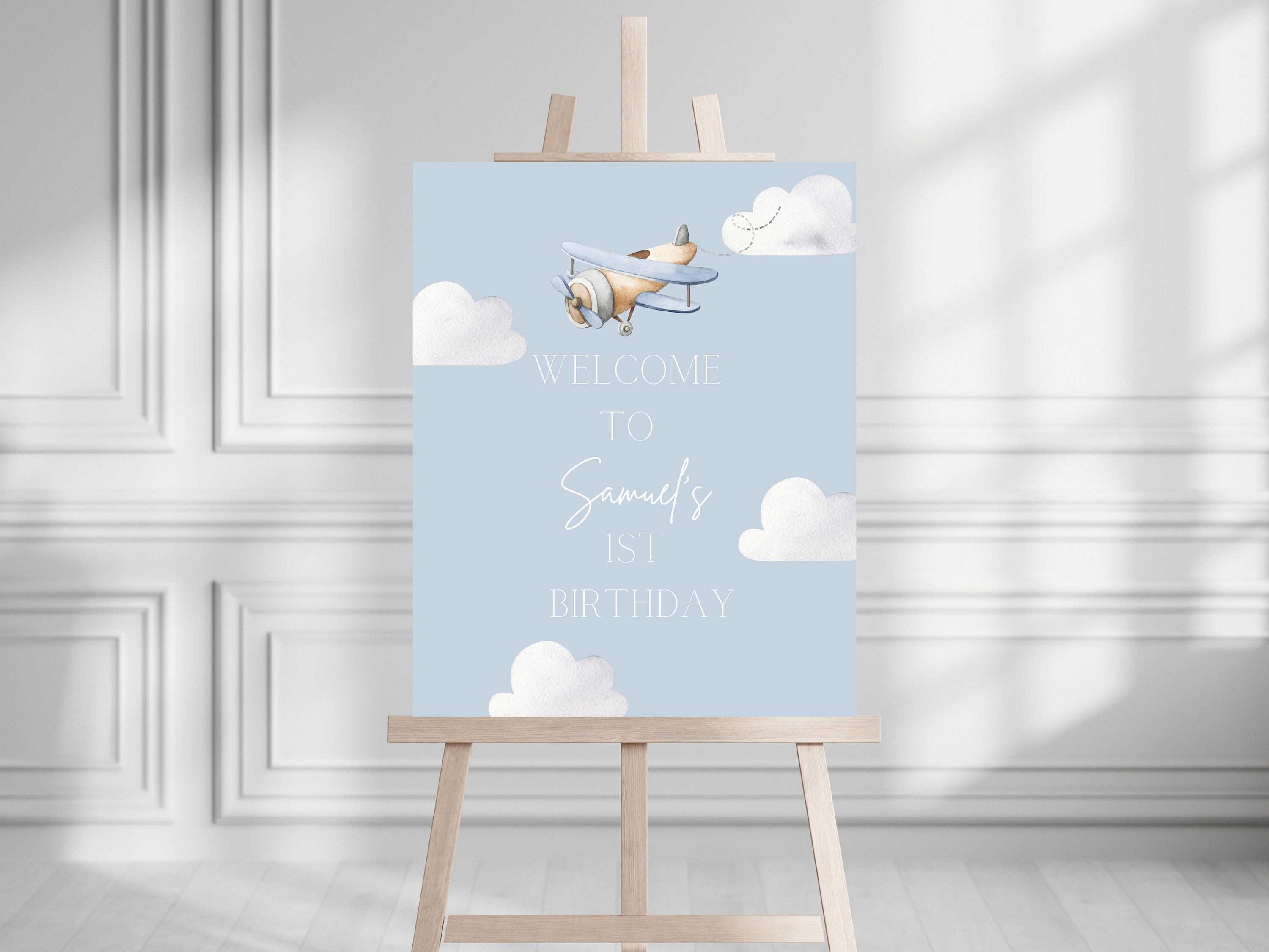 INSTANT DOWNLOAD | Airplane Birthday Party Sign Bundle | Party Fueling ...