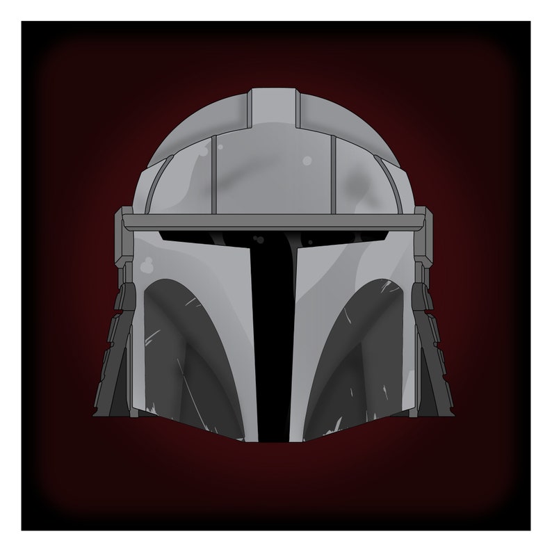 Mandalorian Helmet "bushido" 3D Files - Etsy