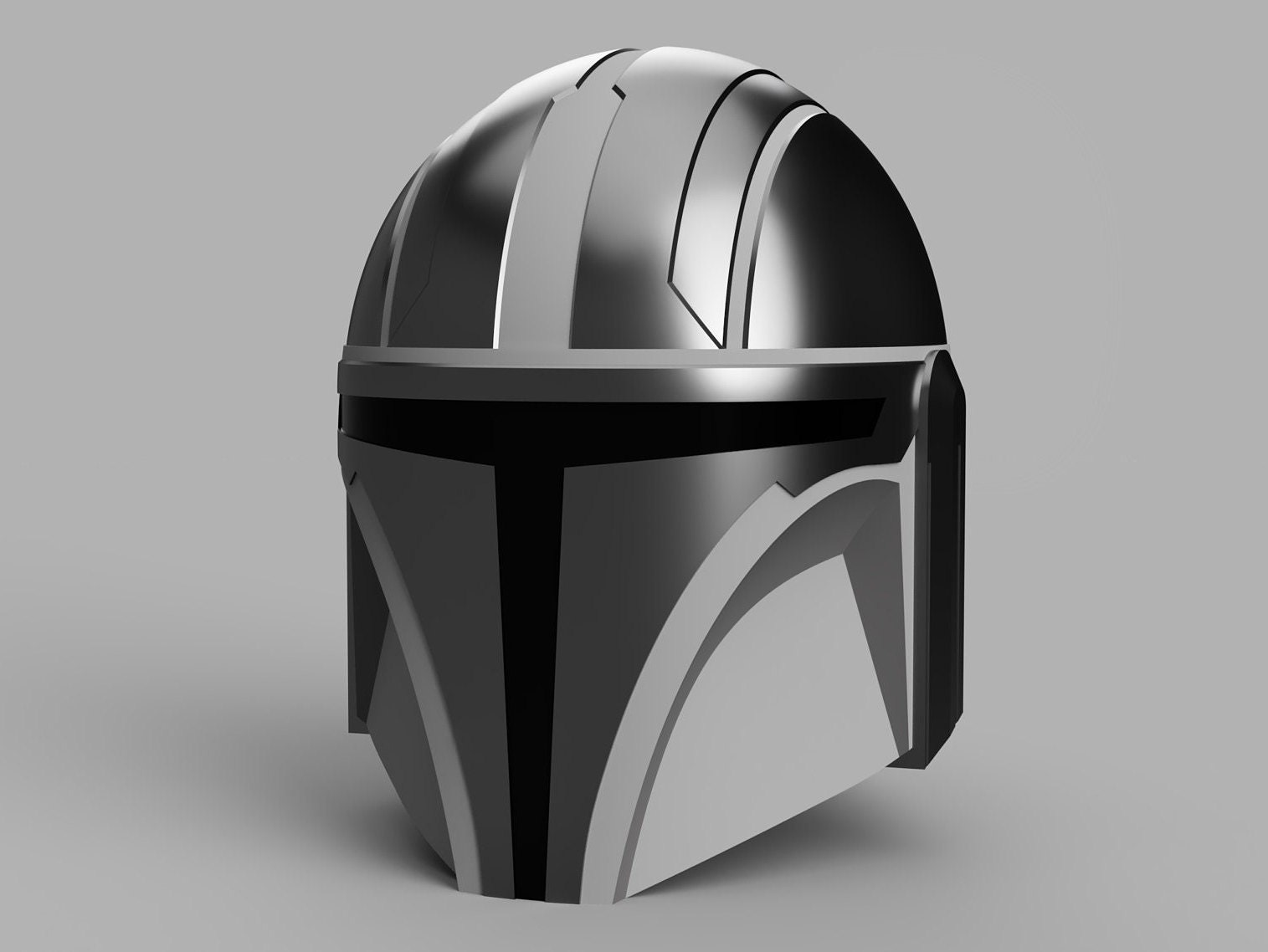 Mandalorian Helmet "the Wolf" 3D File - Etsy