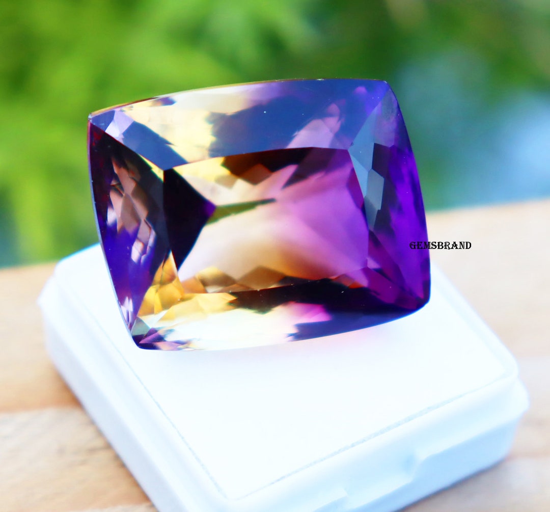Natural Ametrine Fine Quality Gemstone Multi Color Ametrine Faceted ...