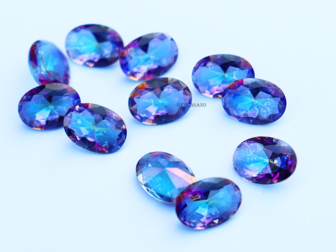 Color Changing Natural Alexandrite Lot 4.40 to 35CT Oval Shape Faceted ...