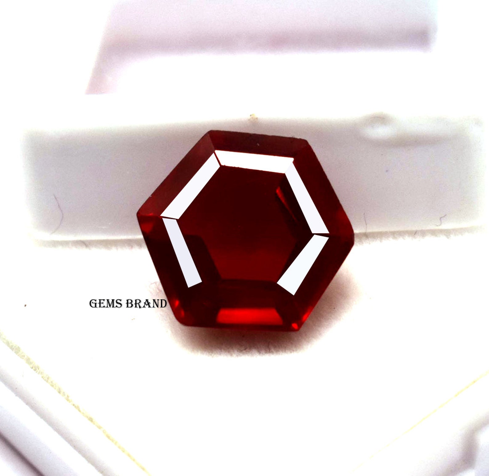Natural Burmese Ruby Rare Octagon Cut Ruby Loose Ruby Gemstone - Etsy