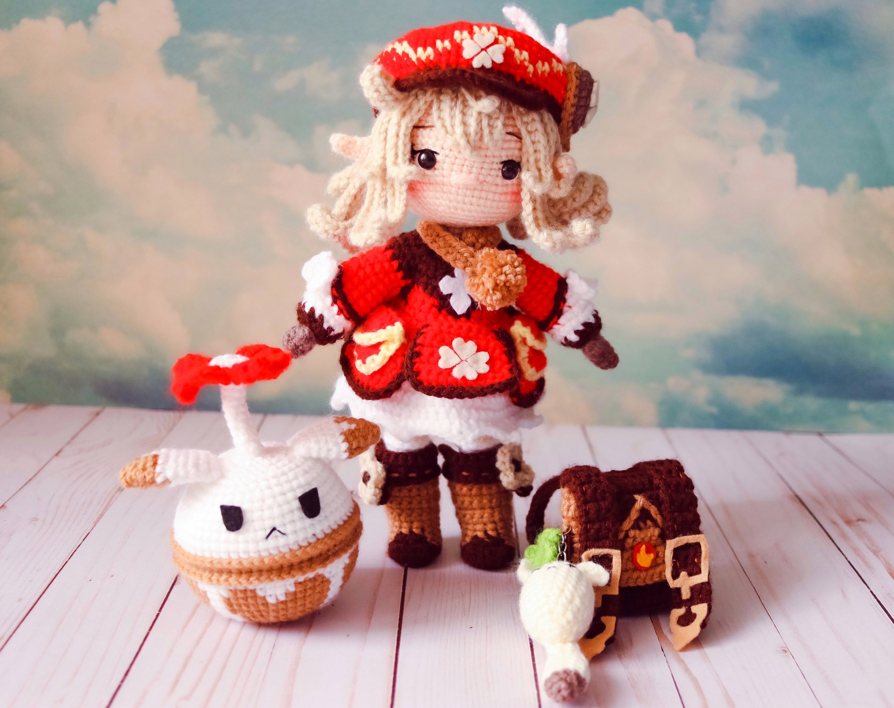 Dodoco Klee's Bomb Genshin Impact CROCHET PATTERN - Etsy Canada