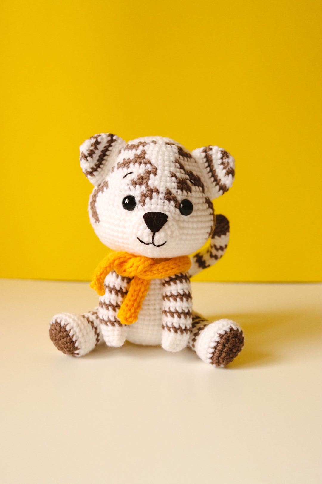 Frosty the Tiger Crochet Pattern - Etsy Finland