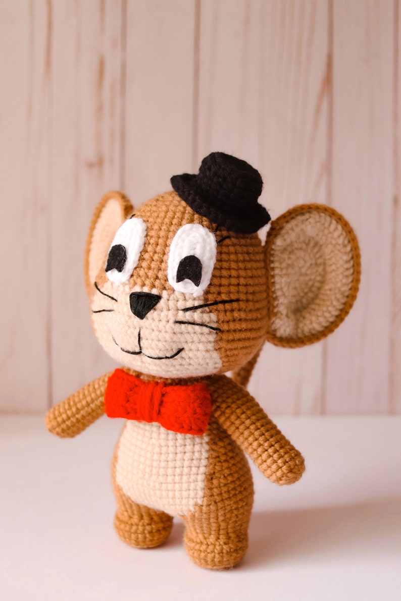 Jerry Mouse PDF PATTERN ONLY | Etsy Jerry Mouse PDF PATTERN ONLY | Etsy