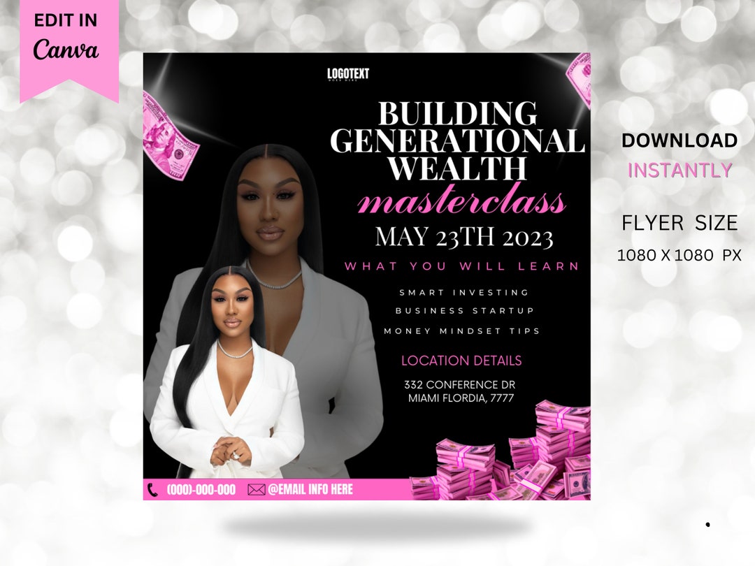 Conference Flyer, Business Flyer, Business Coaching, Masterclass Flyer ...