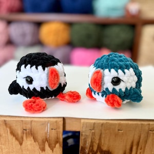 Little Critters No Sew Frosty Friends Puffin and Moose Crochet Pattern ...