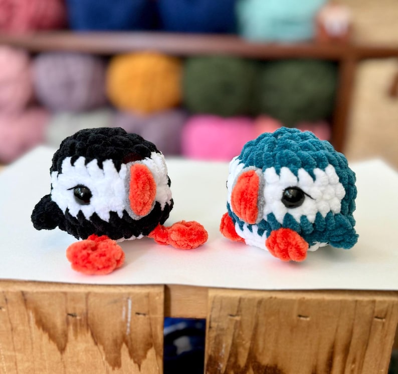 Little Critters No Sew Frosty Friends Puffin and Moose Crochet Pattern ...