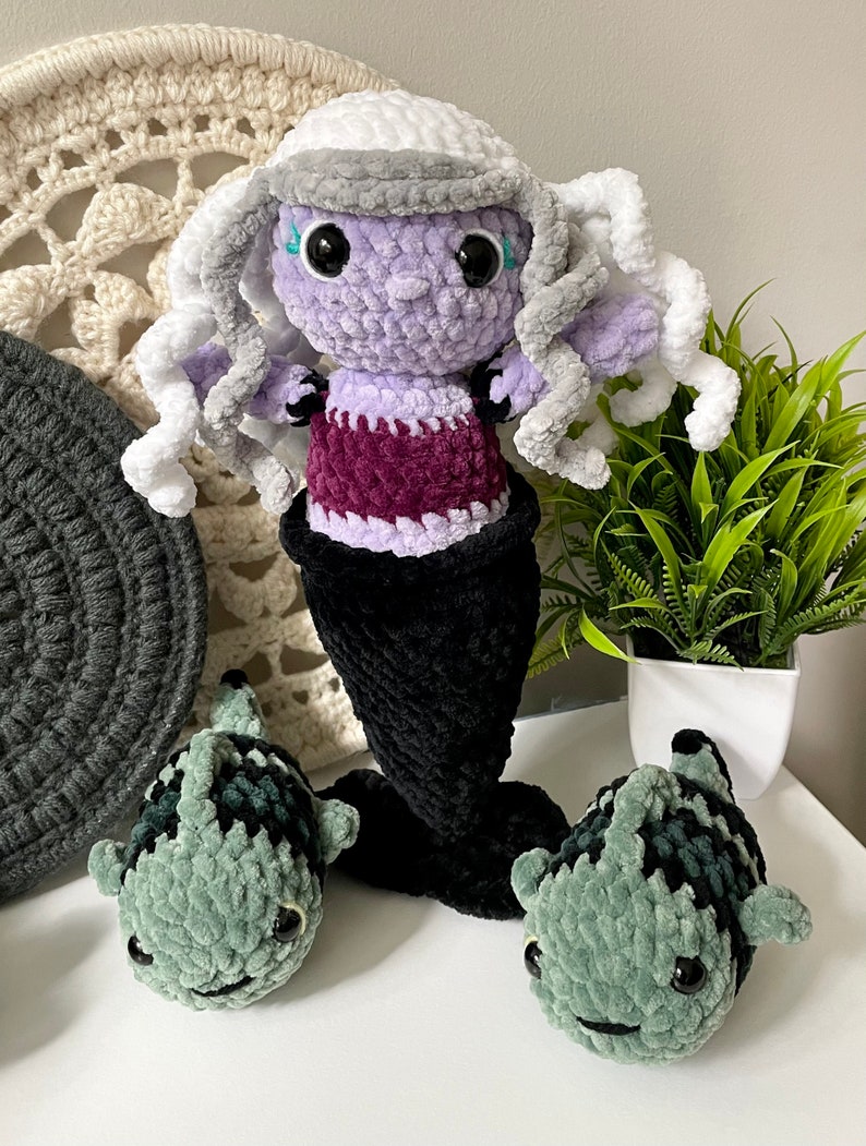 Maya the Mermaid No Sew Crochet Pattern - Etsy