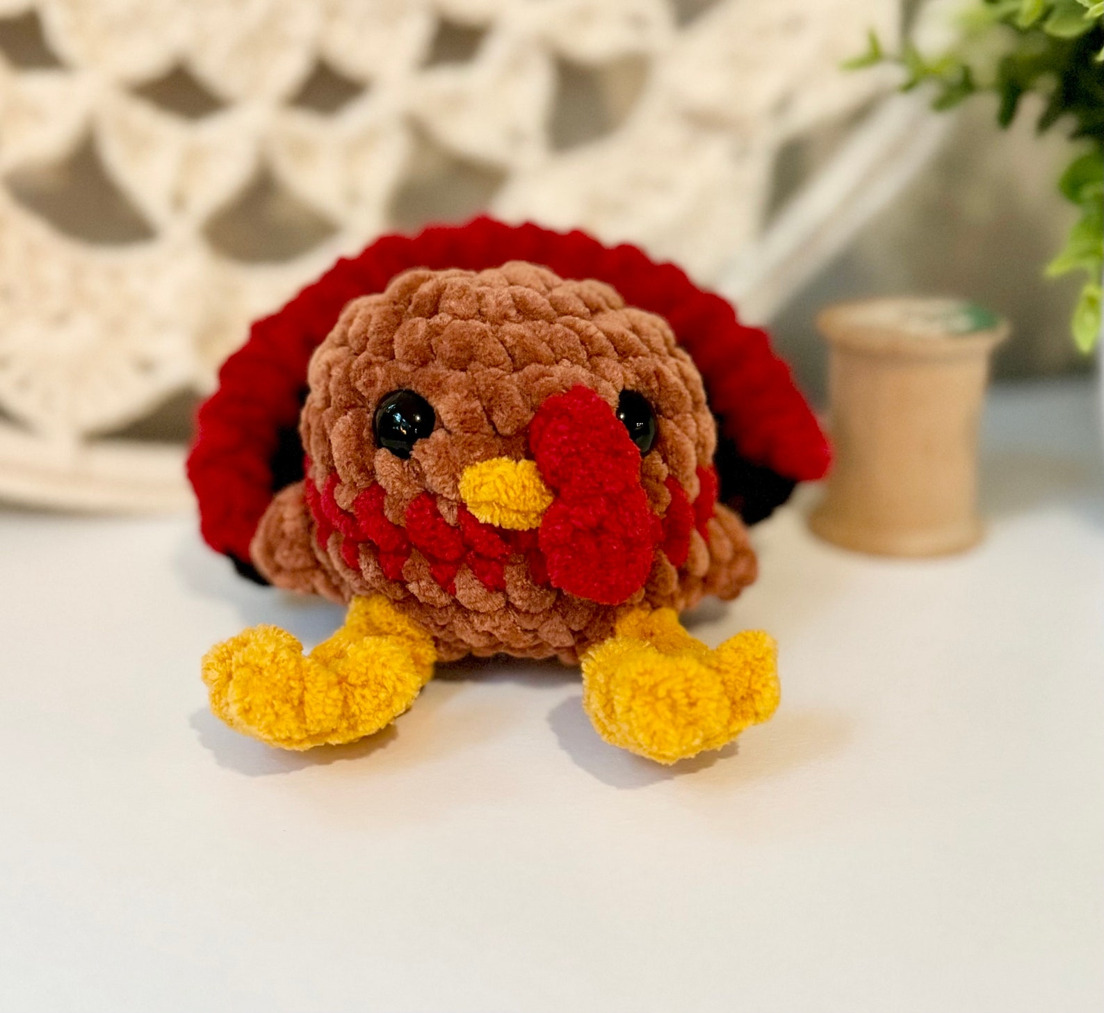 Tommy T Turkey Little Critter No Sew Crochet Pattern - Etsy