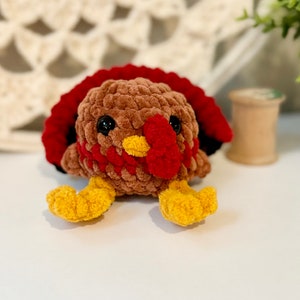 Tommy T Turkey Little Critter No Sew Crochet Pattern - Etsy