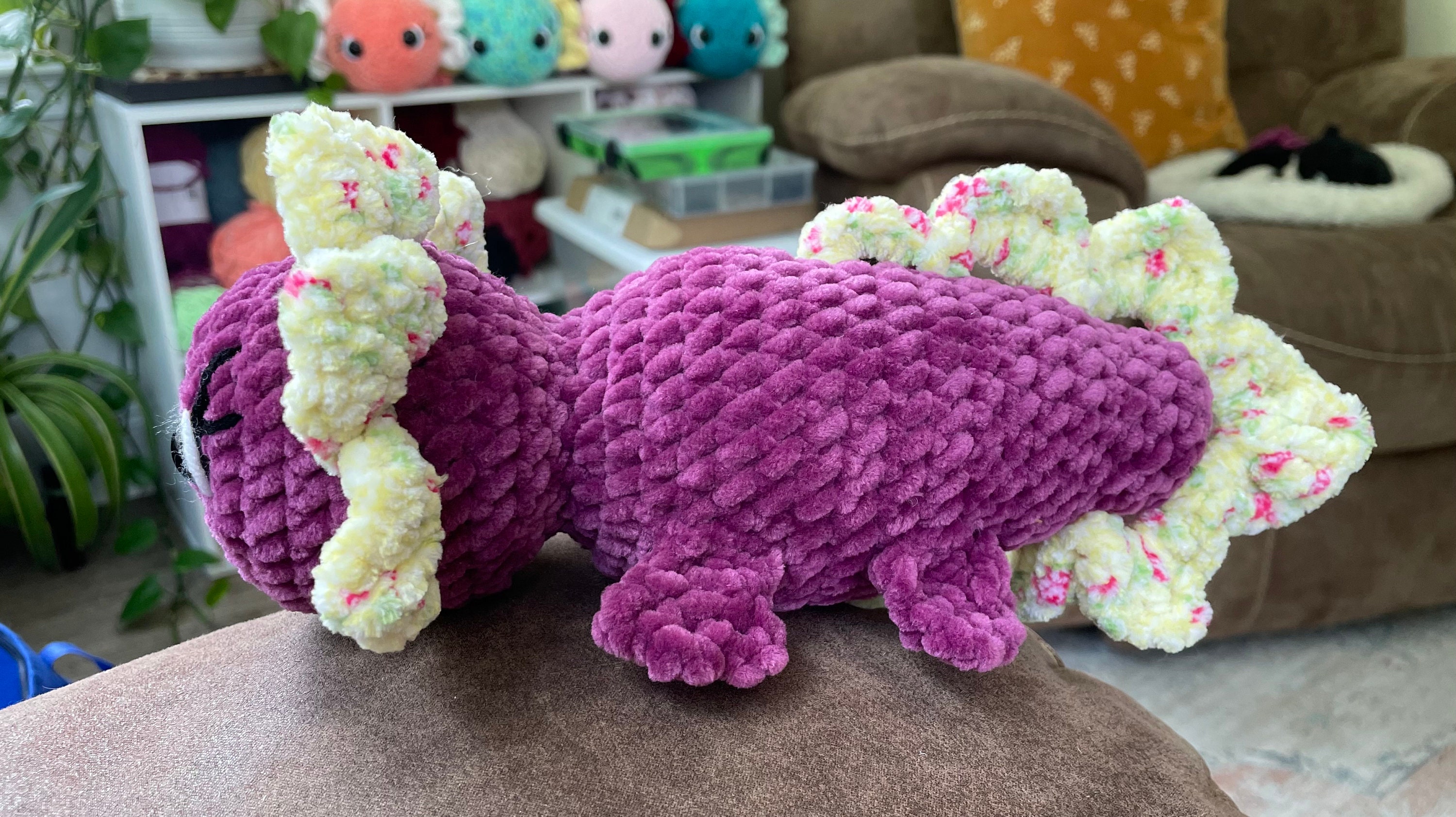 No Sew Axolotl Crochet Pattern - Etsy UK