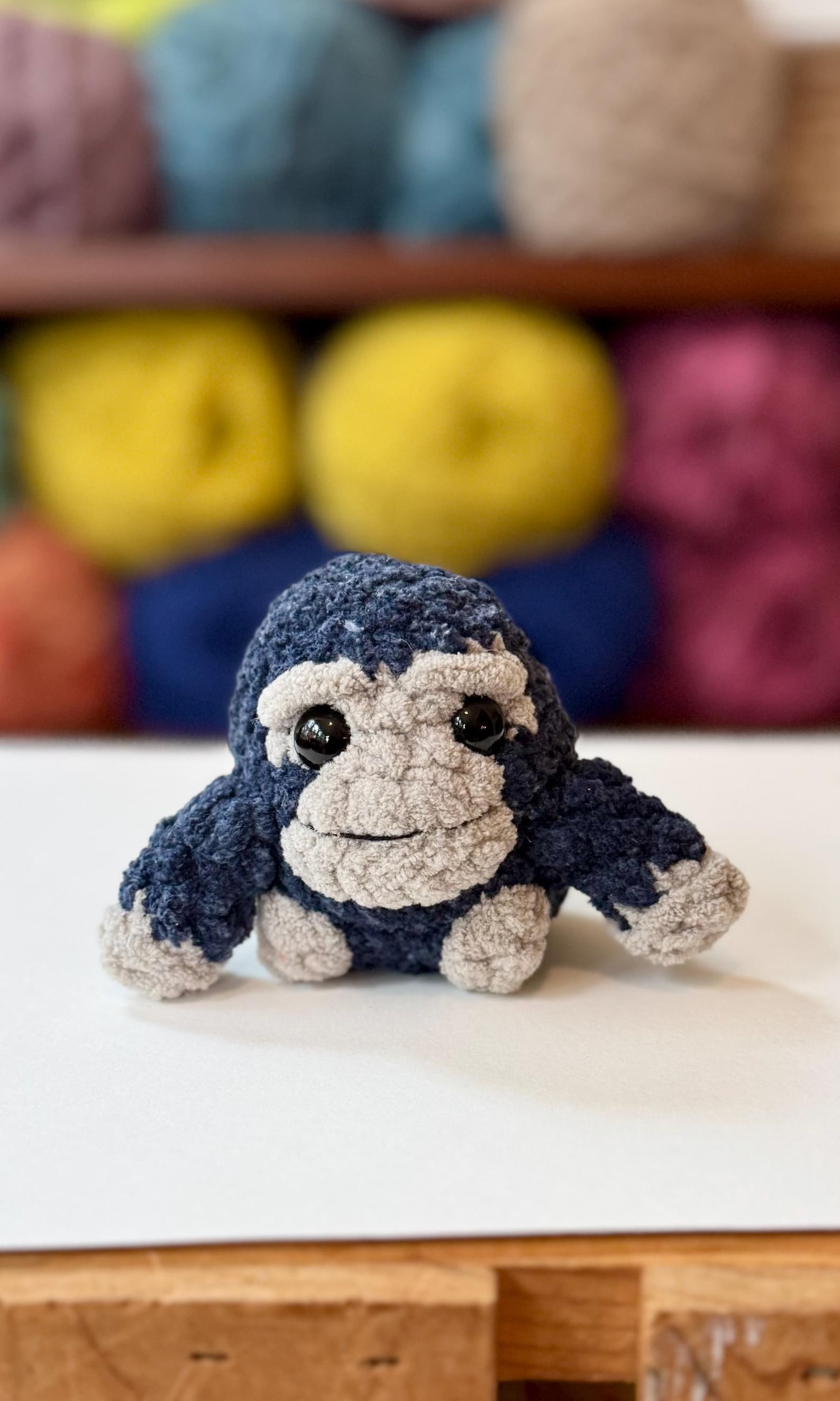 Little Critters No Sew Endangered Species Crochet Pattern Gorilla and ...
