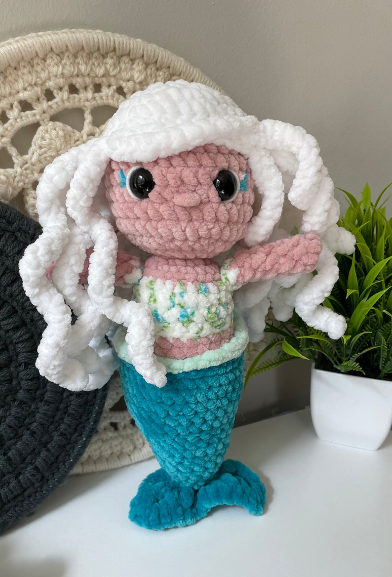 Maya the Mermaid No Sew Crochet Pattern - Etsy