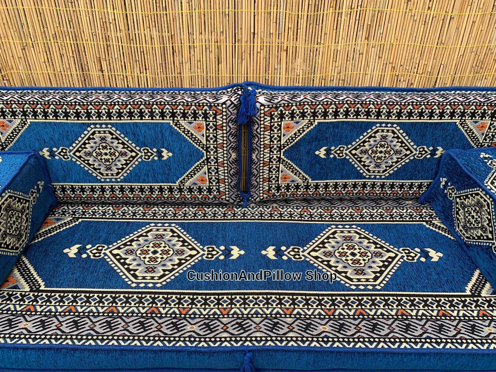 8''/20cm Thickness Majlis Sofa Set, 20 Cm Foam Sofa Bed, Bohem Fabric ...