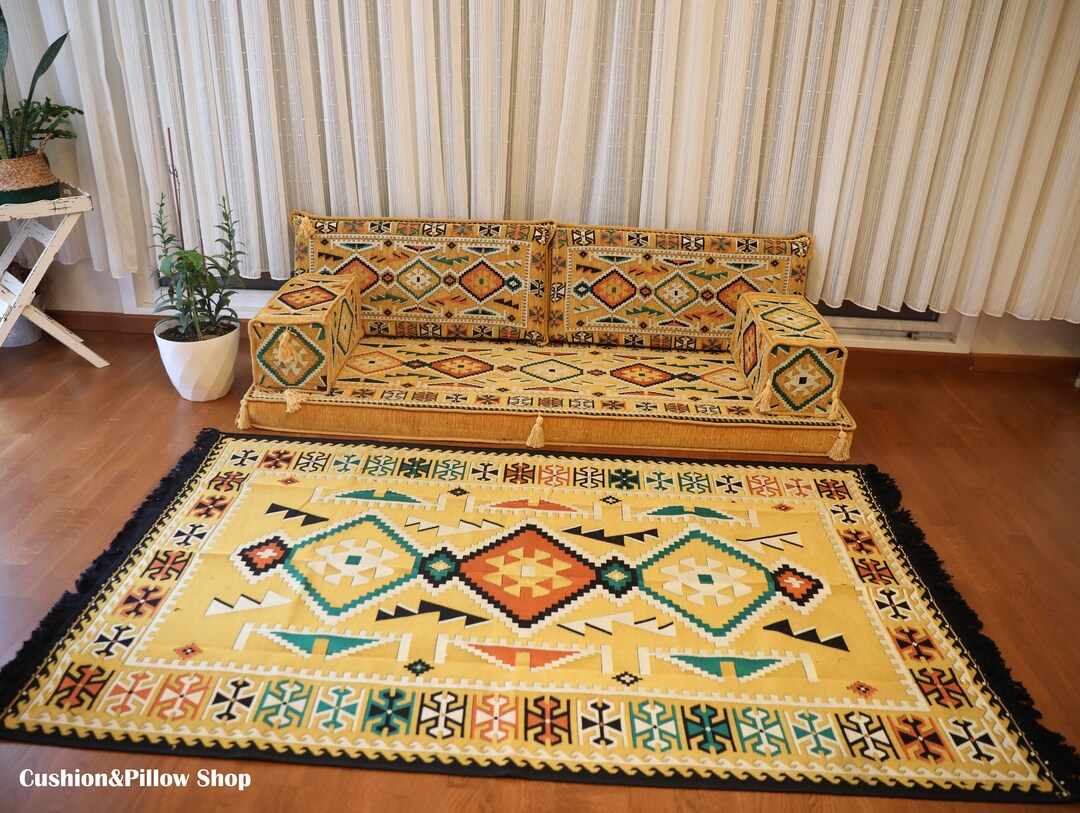 Middle Eastern Style Home Decoration, Jewish Home Decor, Floor Cushion ...