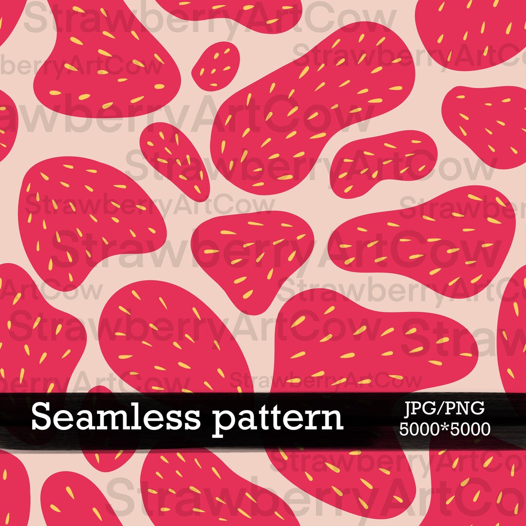 Cow Print Seamless Pattern for Fabrics, Paper, Clothing, Surfaces ...