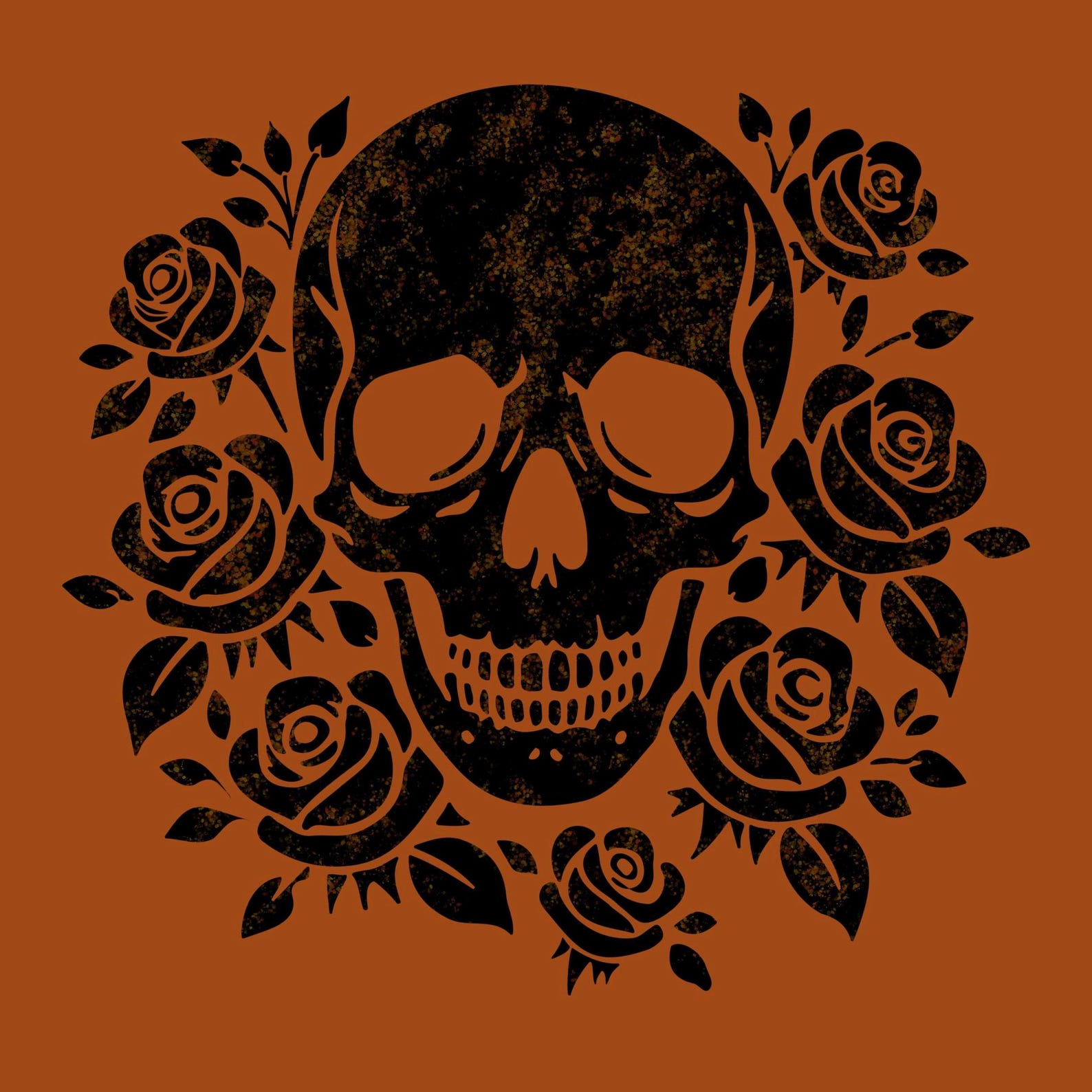 Skeleton and Roses Design SVG PNG Cricut Clipart - Etsy