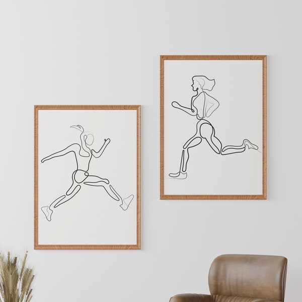 Running Art - Etsy