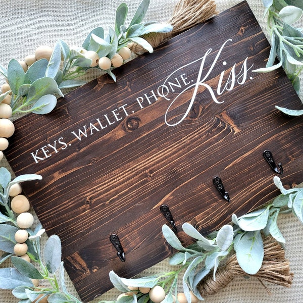 Keys Phone Wallet Sign - Etsy