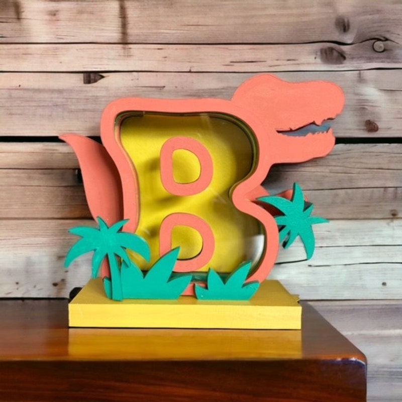 Dinosaur Bank - Etsy