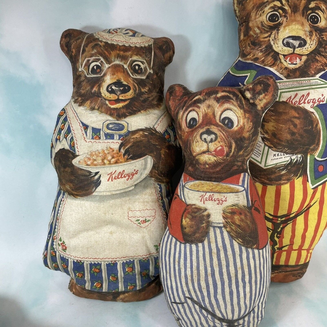 Antique Kellogs Goldilocks & the 3 Bears Advertising - Etsy