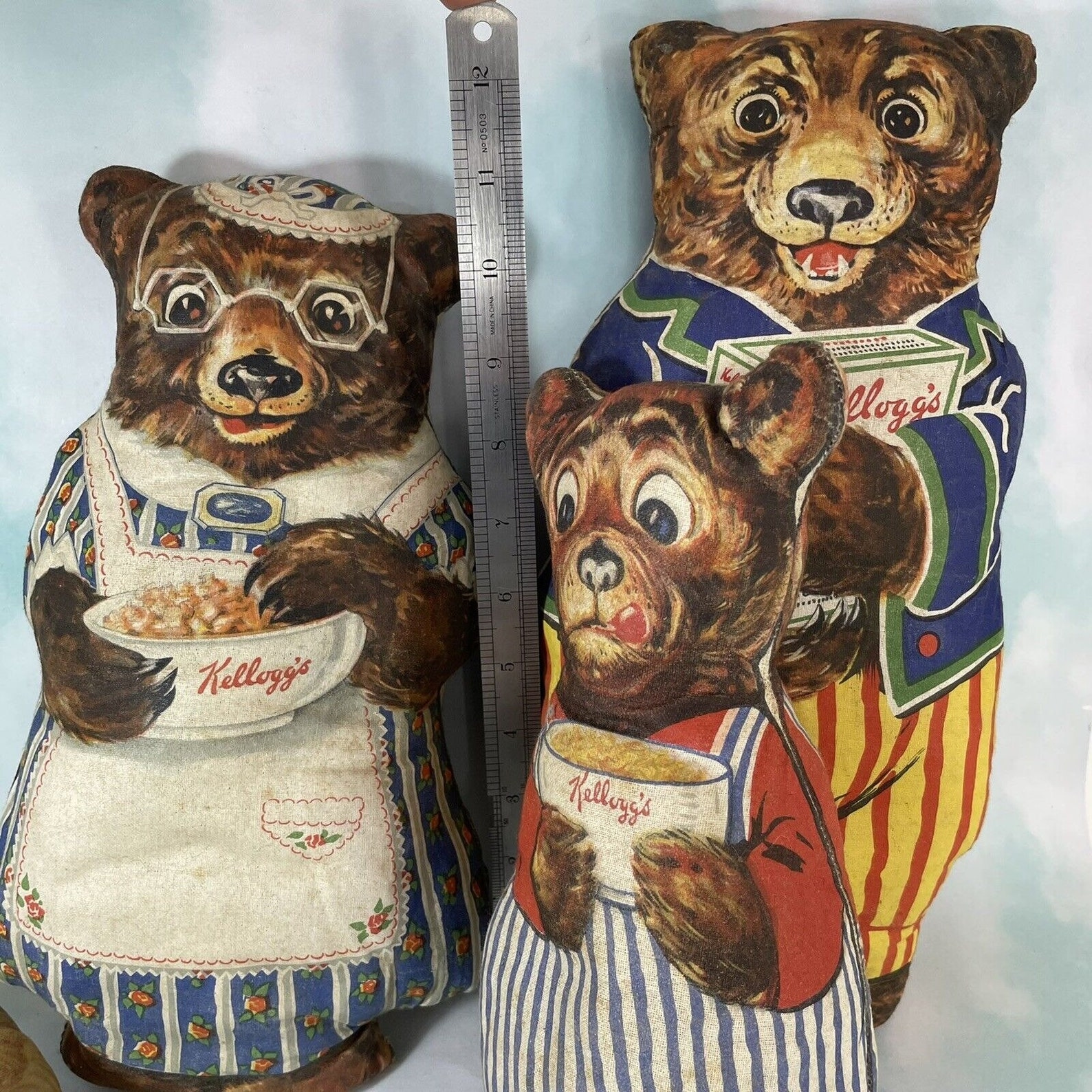 Antique Kellogs Goldilocks & the 3 Bears Advertising - Etsy